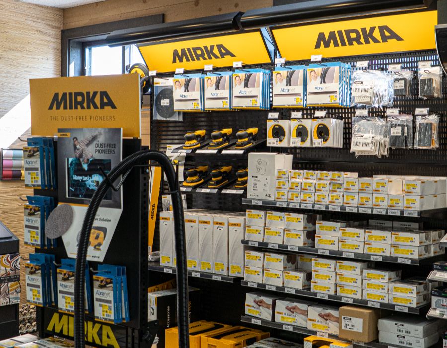 Mirka Industrial Abrasives | The Color House Experts